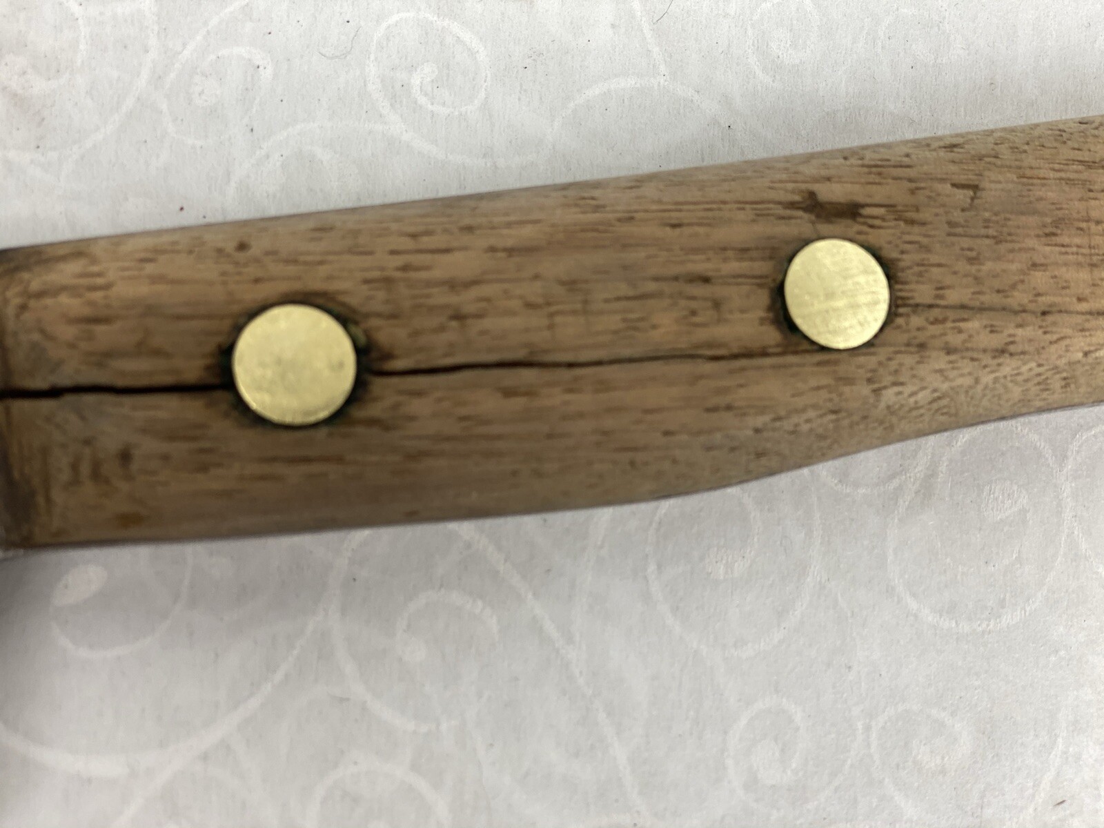 ANTIQUE SMITH Carbon Cleaver Hog/lamb Splitter Butcher Knife RARE HTF ...