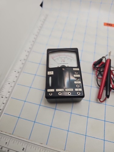 MICRONTA MULTITESTER 1,000 OHMS/VOLT Radio Shack #22-4027 + Orig. c ...