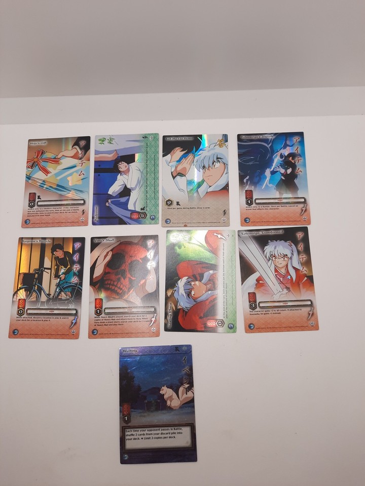 Inuyasha TCG Foil Holo Game Cards 2005 BG1 | eBay