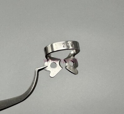 Dental Endo Rubber Dam Clamps Stainless Steel Clip Clamp Surgical Tool ...