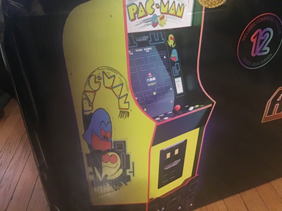 NEW Arcade1Up Pac-Man Legacy Edition Arcade Cabinet with Games W/riser ...