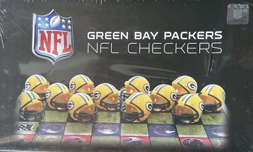 Green Bay Packers Checkers Set NFL Vintage 1993 Sealed New in Box | eBay