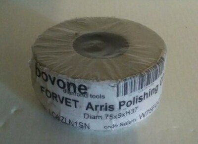 BOVONE DIAMOND TOOLS LCEIZLN1SN, ARRIS POLISHING CD, 75x9xH37, NEW ...