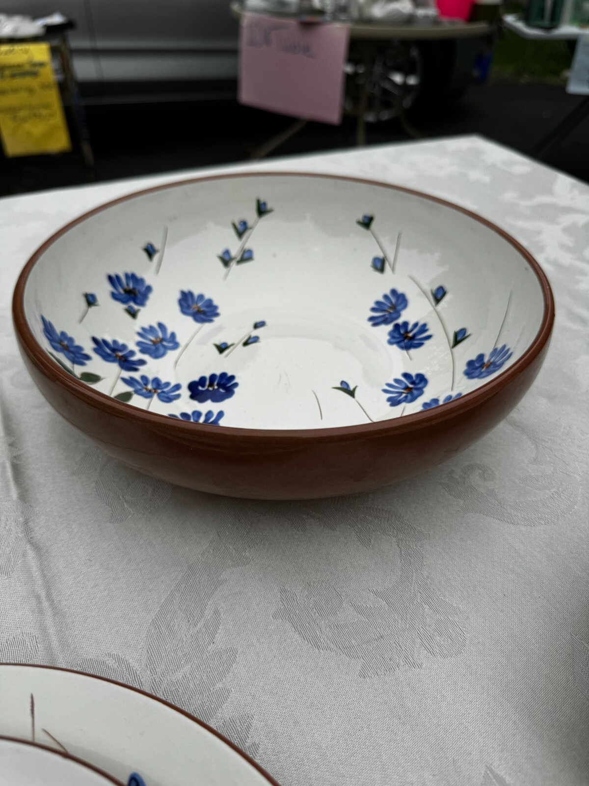 Stangle pottery VINTAGE 1960; Chicory pattern; 10" serving bowl | eBay