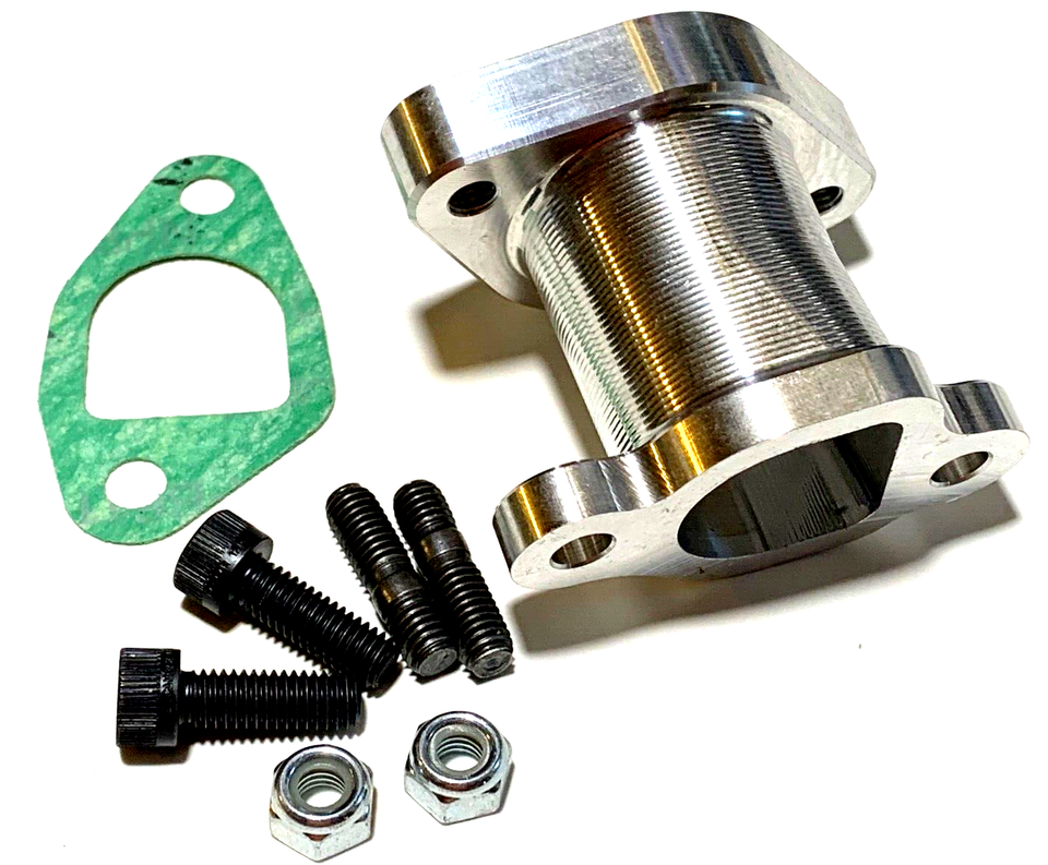 Intake Billet Manifold ARC Tillotson Carb to Honda Clone Racing Engine ...