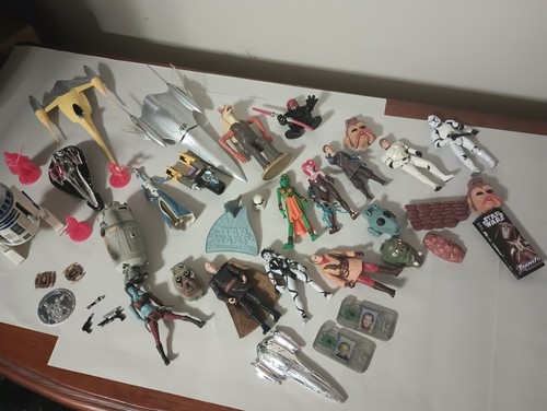 Vintage 1990s-2000s Star Wars Action Figure/Mixed Lot w/ Weapons! | eBay