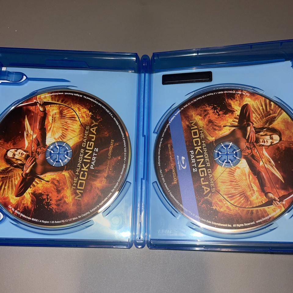 The Hunger Games: Mockingjay, Part 2 (Blu-ray + Dvd 2015) 31398238478| eBay