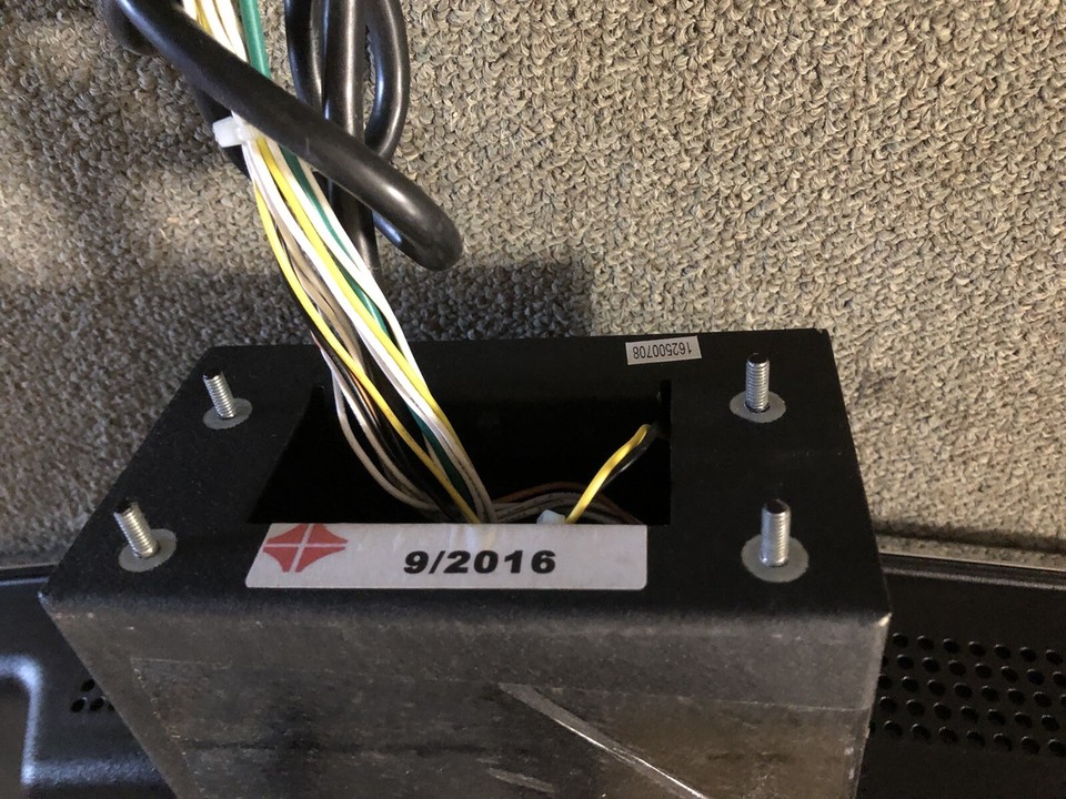 KONAMI CONCERTO SLOT MACHINE 21” VIDEO TOPPER DISPLAY MONITOR. TESTED ...