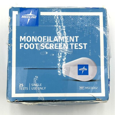 Monofilament Foot Screen Test Box of 25 Individually Wrapped Testers | eBay