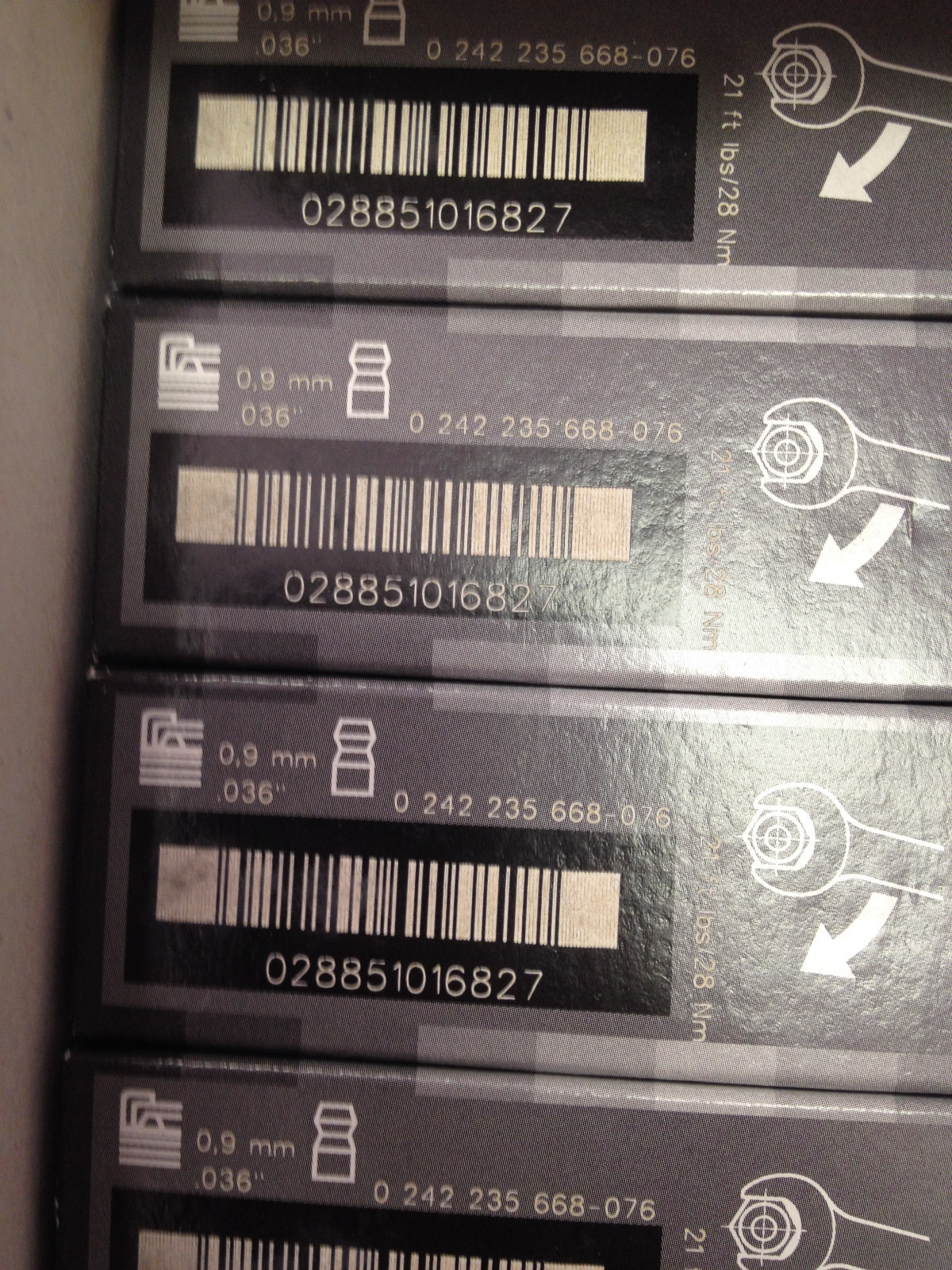 Bosch Super Spark Plug 7402 FR7LDC+ Original Box 1 set of 4 Plugs ...