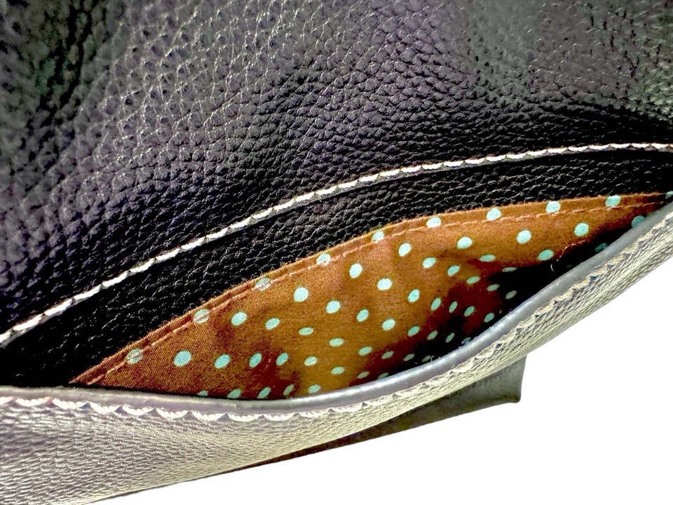 Chala Handbags Black & Brown Dragonfly Sweet Messenger Roomy Crossbody ...