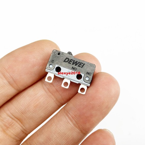 2PCS DEWEI DW5 Microswitch 3 Pins 5(3)A 125/250VAC 5E4 25T125 u no ...