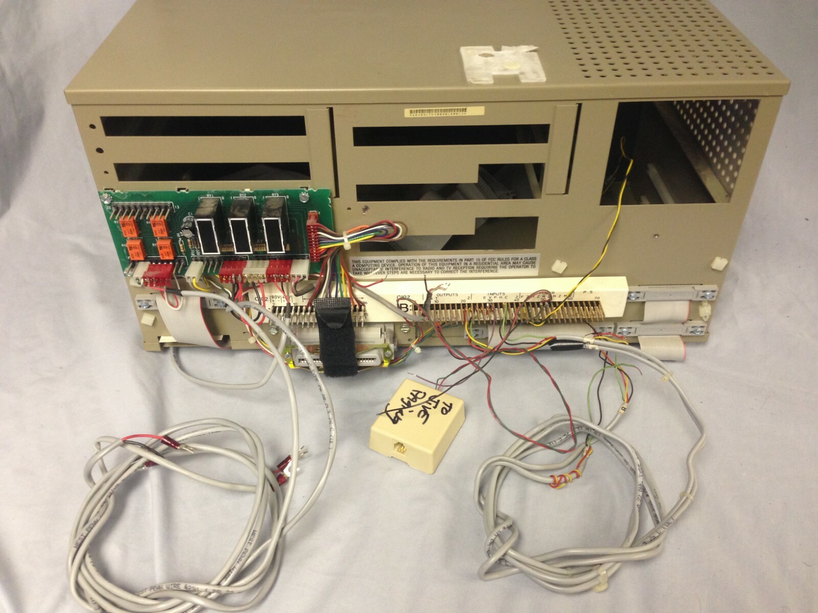 Rauland Borg TC4002 Card Cage for Telecenter V Intercom System | eBay