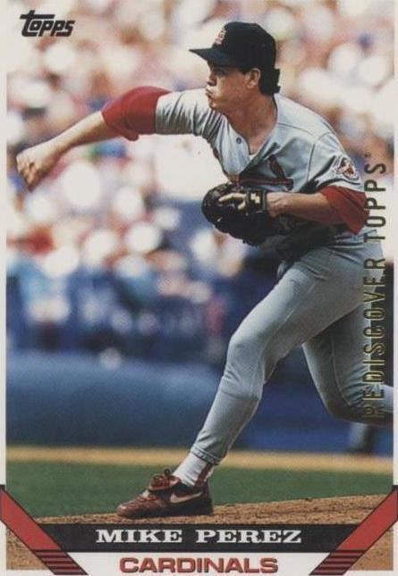 2017 Topps - Rediscover Topps Buybacks Mike Perez #1993-229 Gold for ...