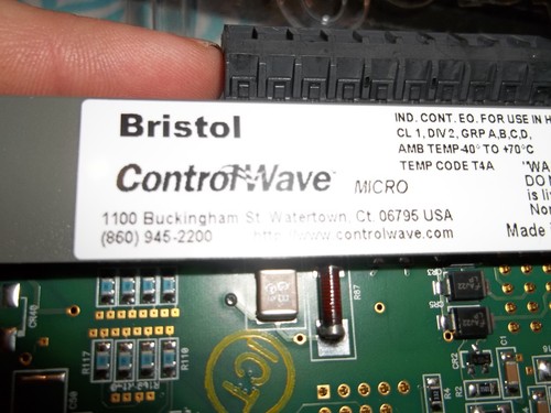 BRISTOL CONTROLWAVE MICRO 396571-07-7 SER A DI DIRECT INPUT MODULE ...