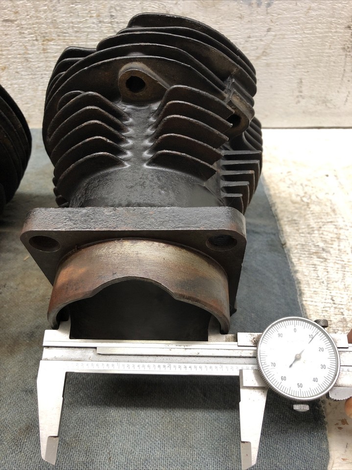 1946 Harley-Davidson Knucklehead Engine Cylinders EL Cylinder 61 ...
