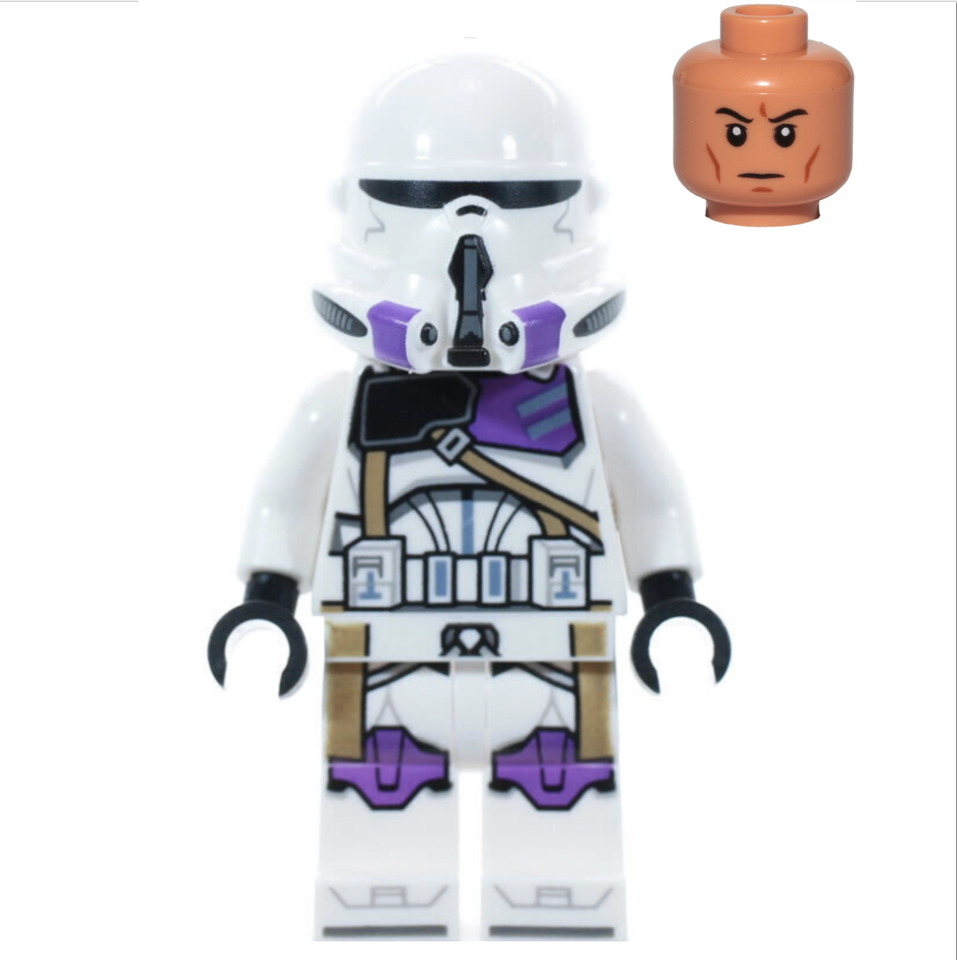 LEGO Star Wars 187th Clone Trooper Airborne Minifigure Phase 2 sw1206 ...