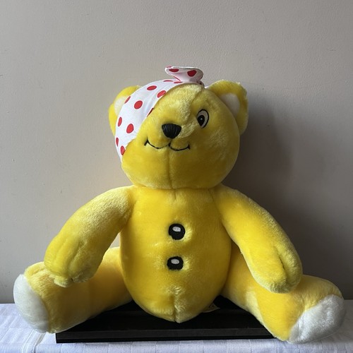 Pudsey Bear Plush Toy BBC Children In Need 12” ASDA Plush (VGC) | eBay UK