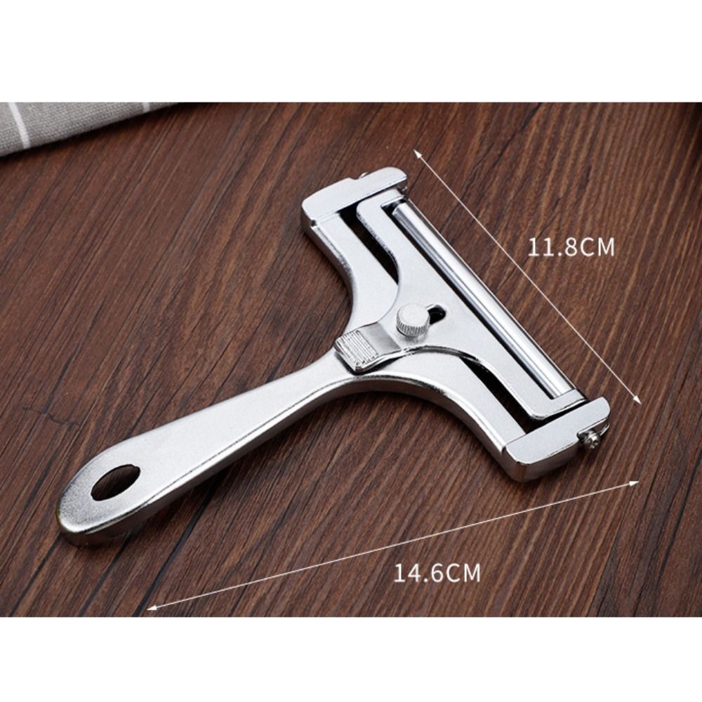 Thickness Adjustable Cheese Scraper Stainless Steel Butter Slicer ...