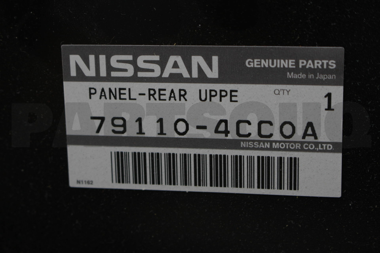 791104CC0A Genuine Nissan PANEL REAR UPPE 79110-4CC0A | eBay