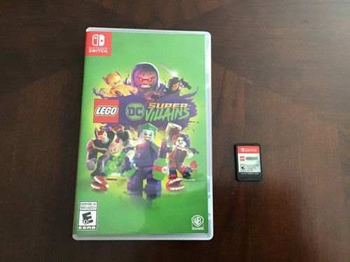 Nintendo Switch LEGO DC SUPER VILLAINS MINT! Batman Joker Superman Red ...
