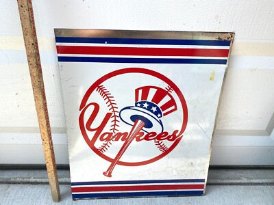 Vintage New York Yankees Metal Sign | eBay