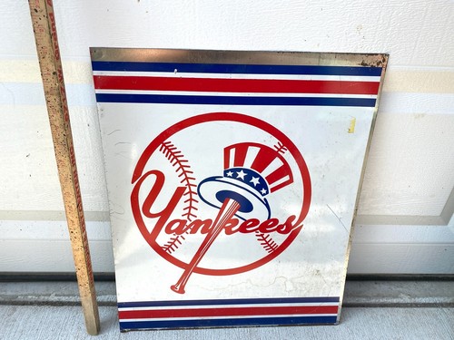 Vintage New York Yankees Metal Sign | eBay