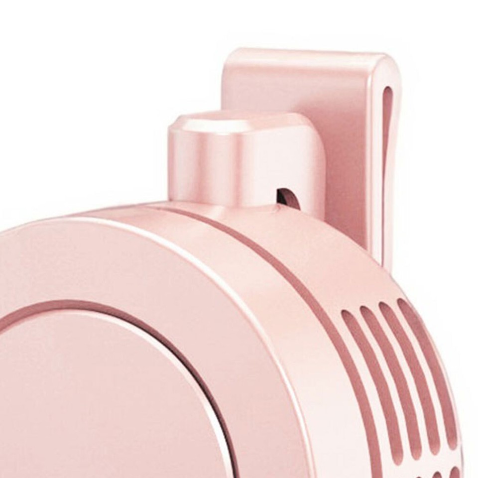 Mini Clip Fan Rechargeable Portable Fan 3 Speeds Waist Fan for Outdoor ...