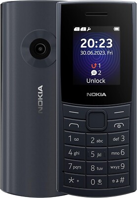 Nokia 110 4G 2nd Edition 2024 TA-1661 - Dual Sim Mobile Phone / Blue ...