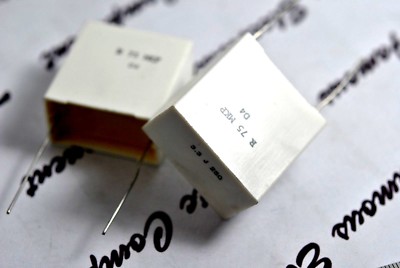 2pcs - ARCOTRONICS 3.3uF (3,3µF) 250V 5% Pitch:27.5mm Capacitor - R75 ...