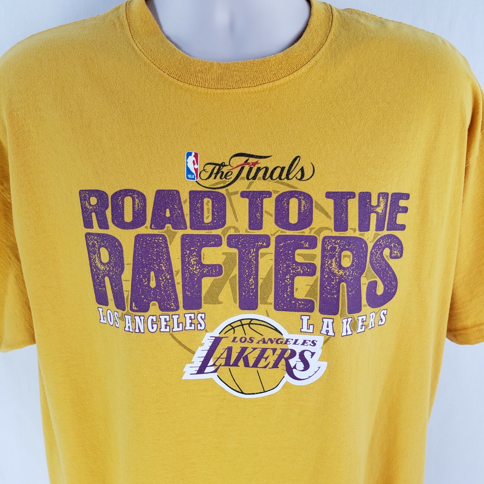 Lakers Road to the Rafters T Shirt XL Tee NBA Finals Los Angeles LA T ...