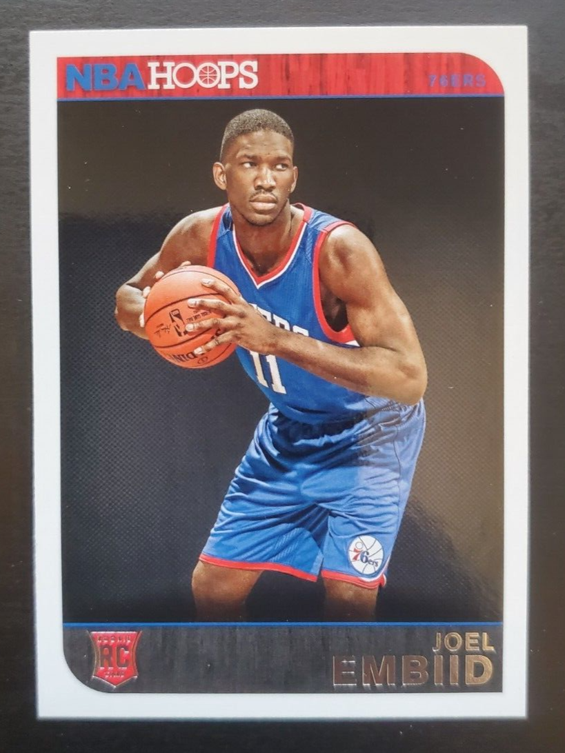 2014-15 Hoops Joel Embiid Rookie #263 Philadelphia 76ers | eBay