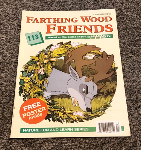 FARTHING WOOD FRIENDS ISSUE 113 BBC ANIMALS OF FARTHING WOOD CHILDREN ...