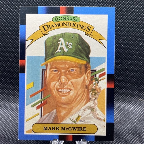 Vintage 1987 Donruss Diamond Kings Mark McGwire No.1 Baseball Card | eBay