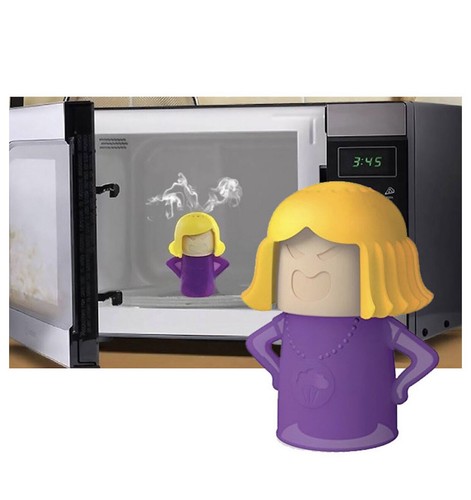Steaming Molly Microwave Cleaner Kitchen Removes Stains Odors Funny | eBay