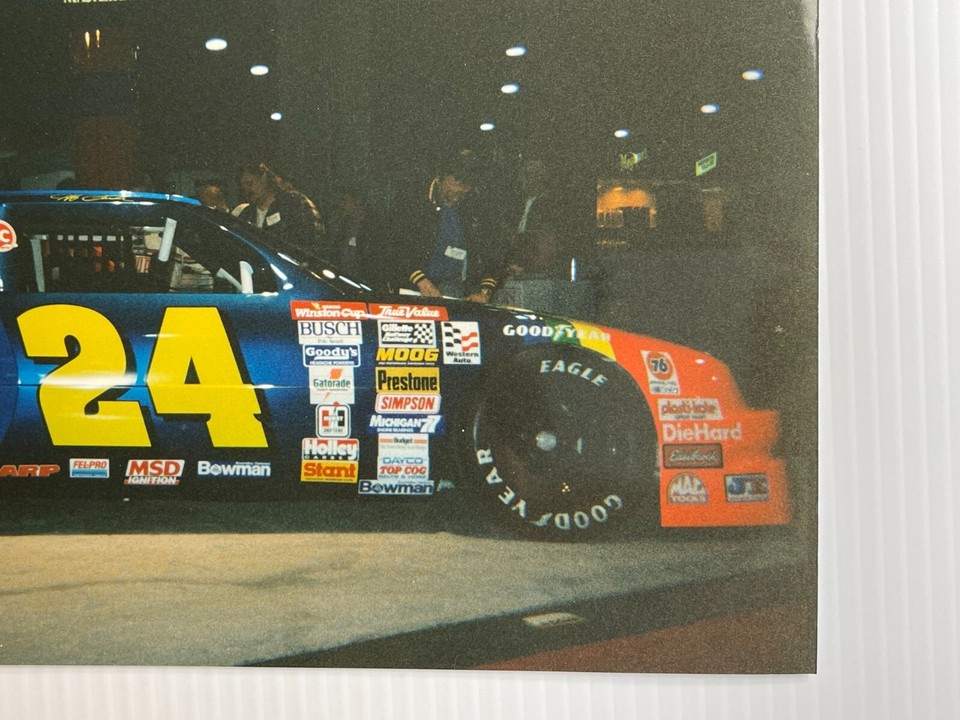 Jeff Gordon #24 **8x12** Photo (1993) - Dupont Racing Car At Show ...
