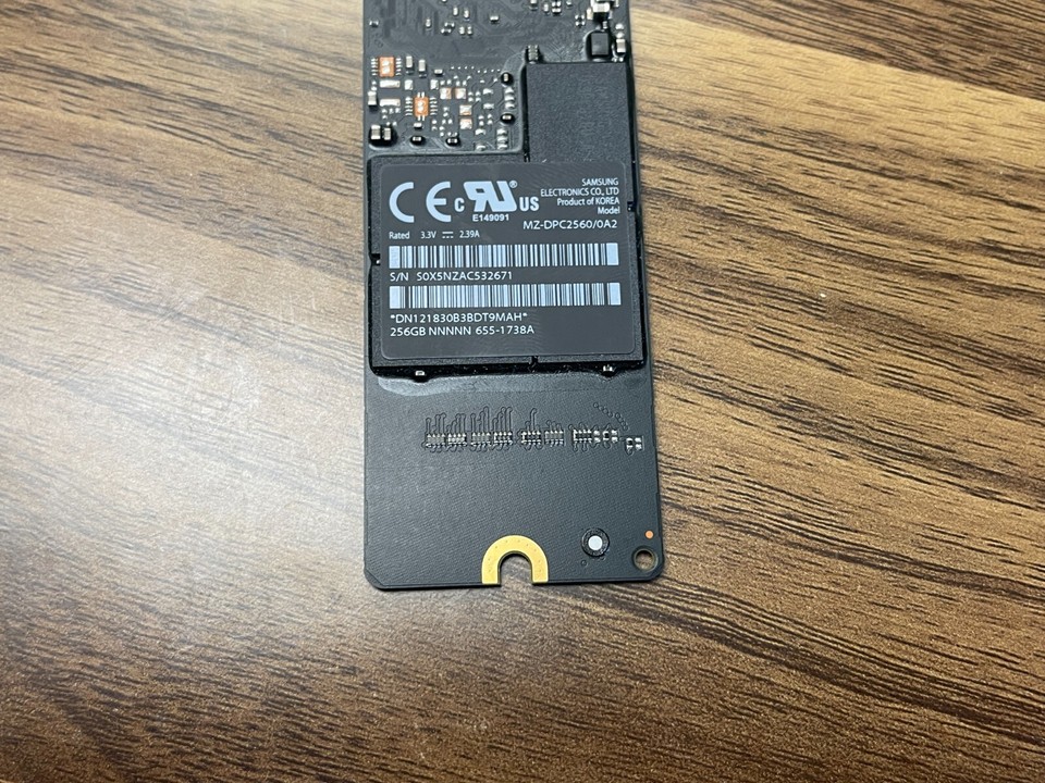 OEM Apple 128GB 512GB 768GB SSD for Macbook Pro 15" 2012 A1425 Early ...