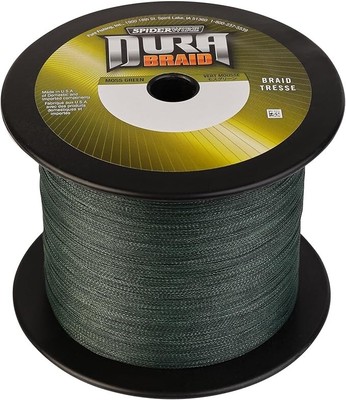 Spiderwire Durabraid 3000 Yards, Moss Green 30lb Test | eBay