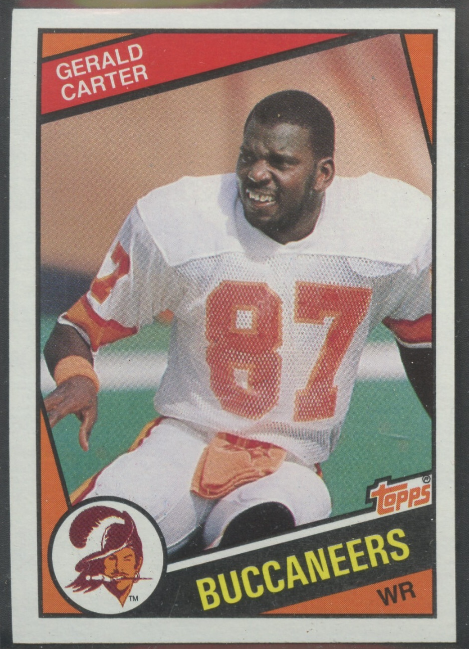 1984 Topps #365 Gerald Carter Tampa Bay Buccaneers | eBay