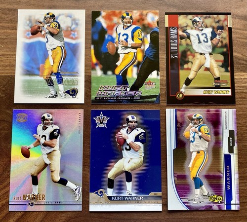 Kurt Warner Rams Football Cards Lot Of 6 | eBay