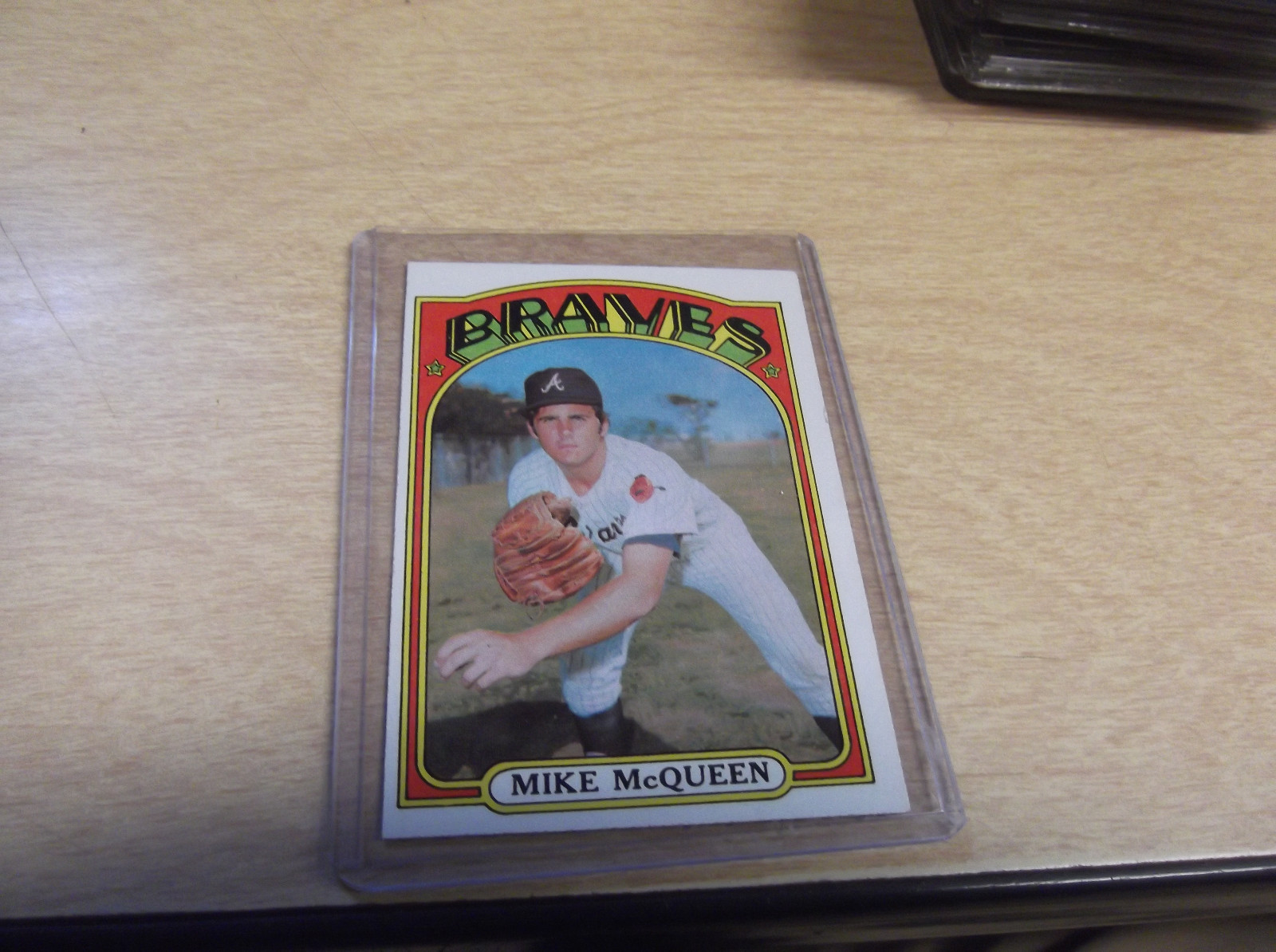 321972 TOPPS BASEBALL #214 MIKE MCQUEEN BRAVES | eBay