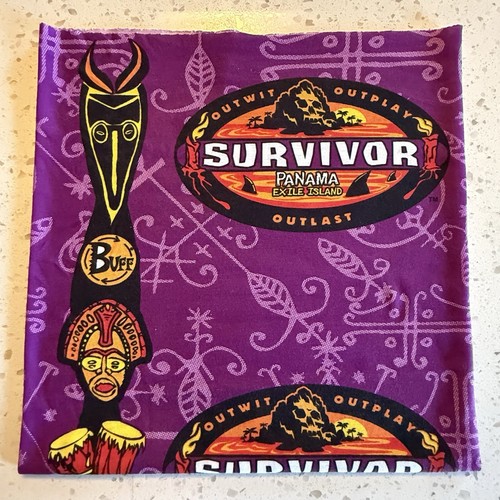 Survivor Panama Exile Island Buff (Rare Casaya Purple) Cirie Fields | eBay