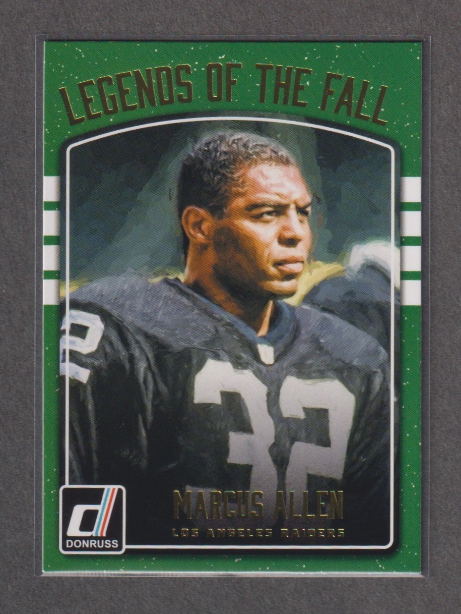2016 Panini Donruss - #10 Marcus Allen [Legends of the Fall] NFL HOF | eBay