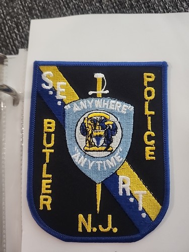 Butler Police Special Emergency Response Team SERT ESU ERT SWAT Patch ...
