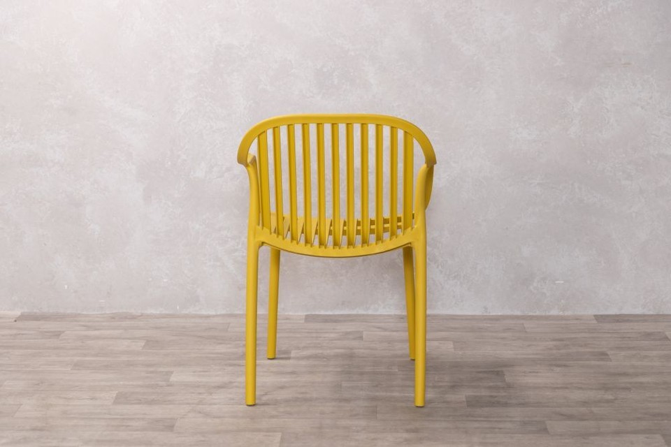 COLOURFUL STACKABLE OUTDOOR GARDEN CHAIRS CHOICE OF SIX COLOURS FULLY ...