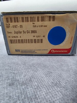 number : 00F-4167-E0 HPLC Column Phenomenex Jupiter C4 300A 5um 150x4 ...