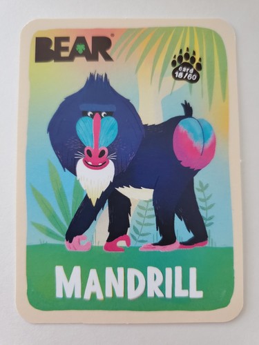 Bear's Collectible Animal Cards from Bear Fruit Rolls | eBay