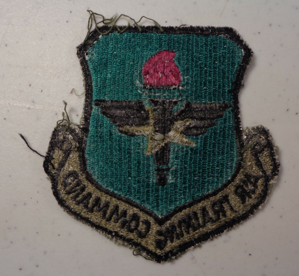 US Air Force Training Command Patch Subdued Vietnam Era | eBay