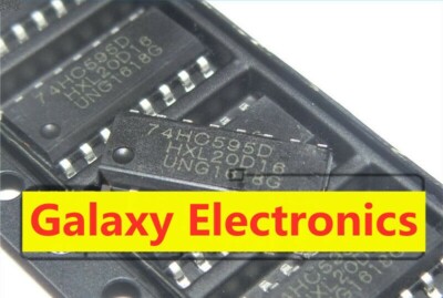 100pcs/lot 74HC595D SOP16 8-bit serial-in/serial or parallel-out shift ...