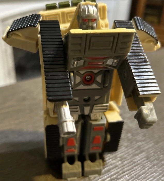 VINTAGE TRANSFORMER BOOTLEG MILITARY TANK #40 TOY DECOPAC CLEAN AND ...